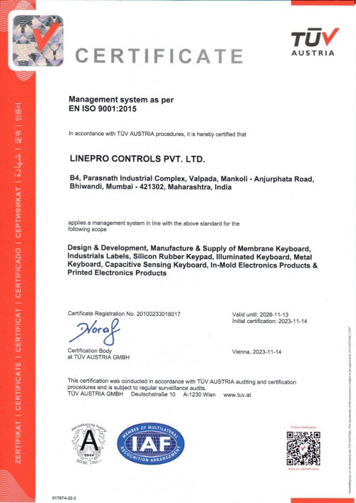 Touch Glass Keyboard - Linepro Global